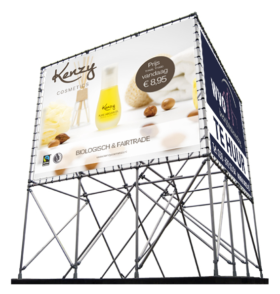 Spandoeken met frame | Beeld5 Reclamebureau